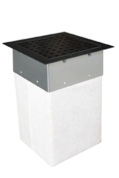 Hydroblob infiltratieput met grafiet rooster | Zeeland Tuinmaterialen BV